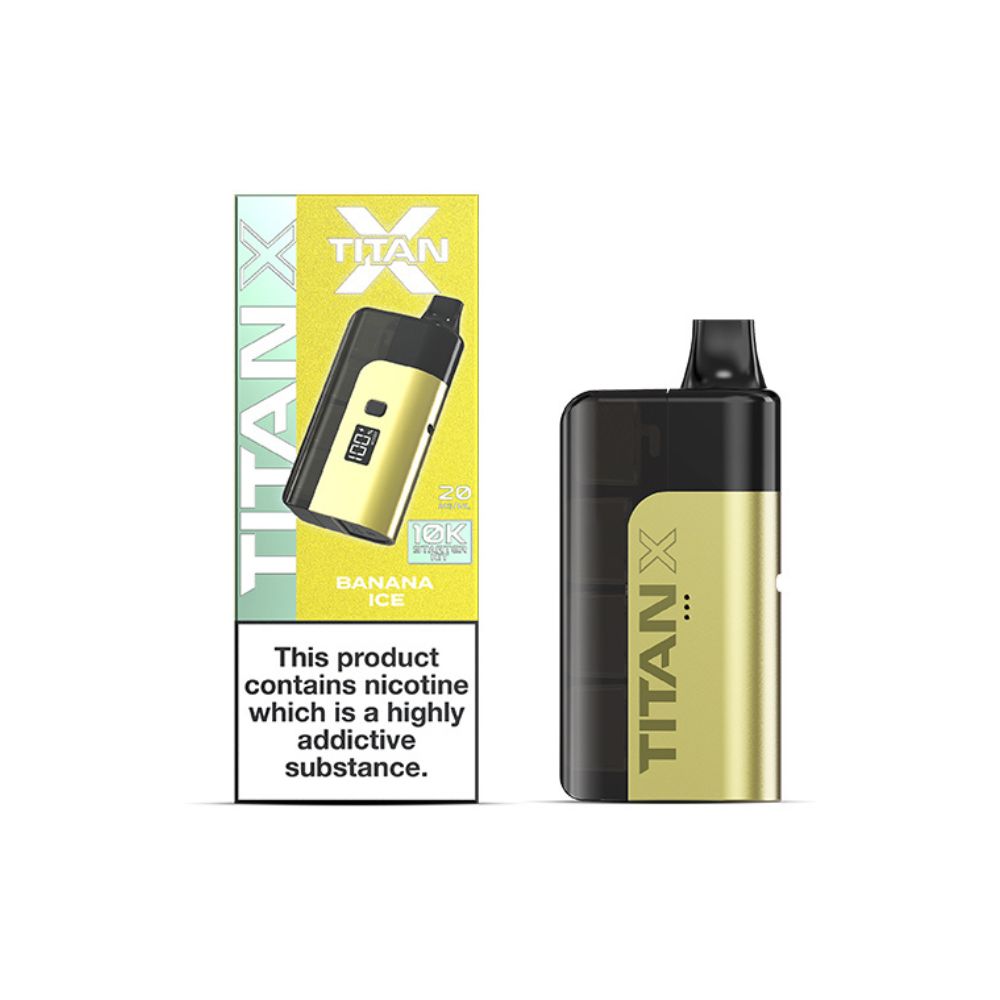 Titan X Prefilled Pod Vape Kit – The Puffin Hut