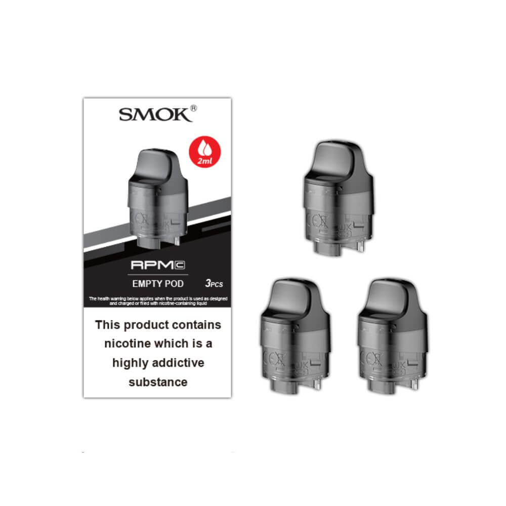 Smok RPM C 2ml Replacement Pod (3 pack) - Fast UK Delivery | The Puffin Hut