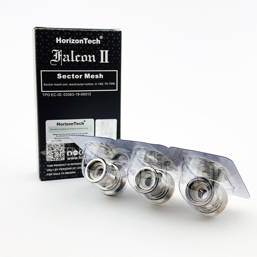 HorizonTech Falcon 2 Sector Mesh 0.14ohm Coils (3pack) | The Puffin Hut